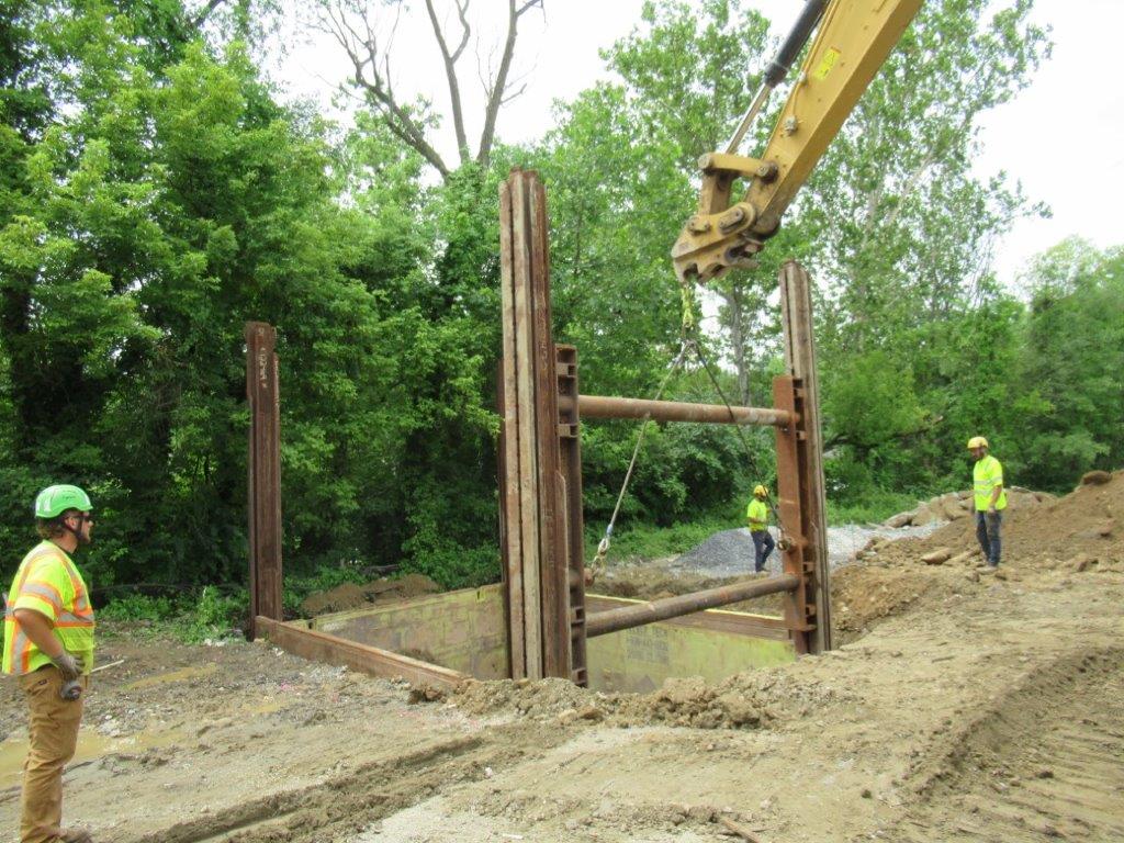 Slide Rail Systems|Linear Multiple Bay Project Gallery - TrenchTech, Inc.