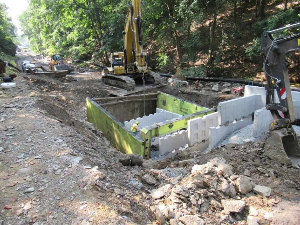 Steel Trench Box Project Gallery - TrenchTech, Inc.
