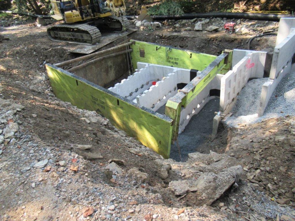 Steel Trench Box Project Gallery - TrenchTech, Inc.