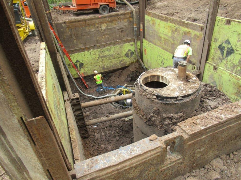 Slide Rail Systems|Linear Multiple Bay Project Gallery - TrenchTech, Inc.