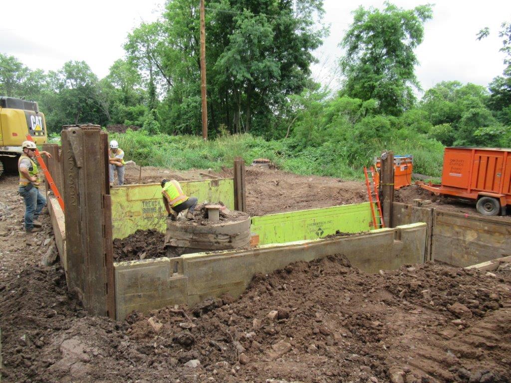 Slide Rail Systems|Linear Multiple Bay Project Gallery - TrenchTech, Inc.