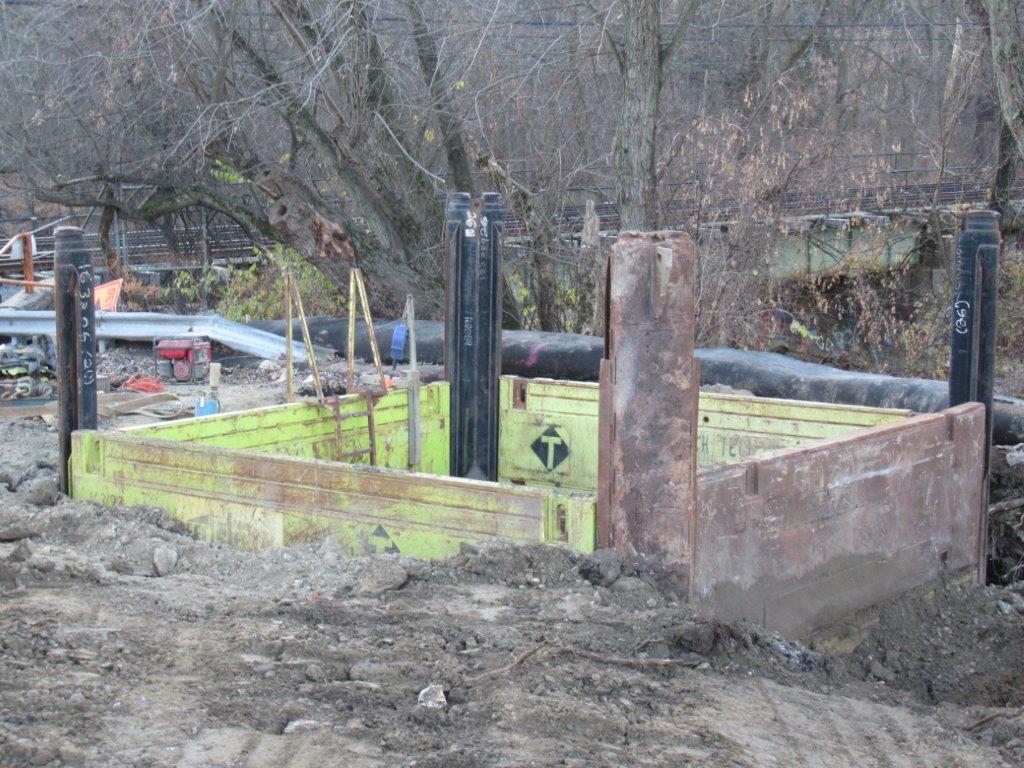 Slide Rail Systems|3 & 4-Sided Pit Project Gallery - TrenchTech, Inc.