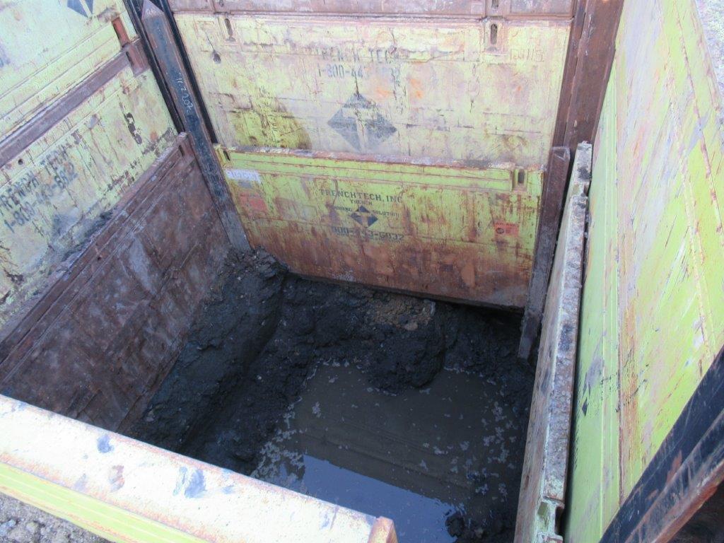 Slide Rail Systems|3 & 4-Sided Pit Project Gallery - TrenchTech, Inc.