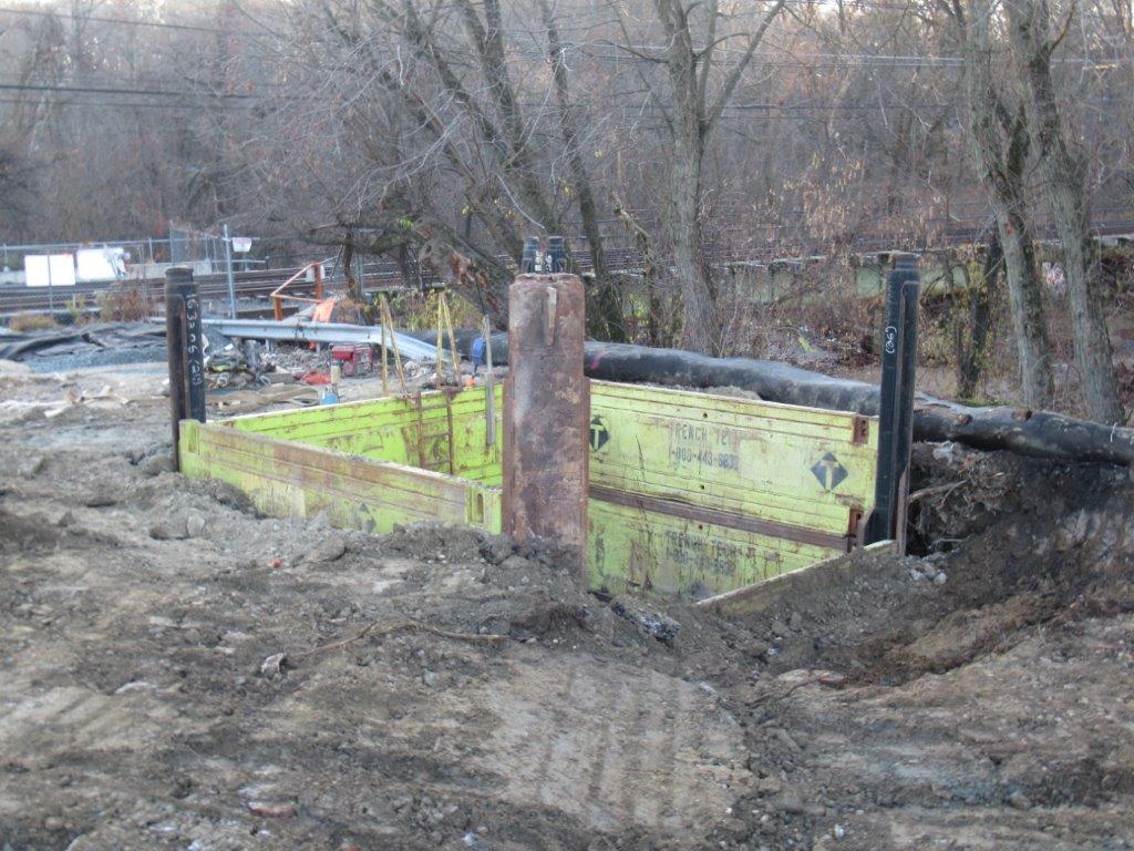 Slide Rail Systems|3 & 4-Sided Pit Project Gallery - TrenchTech, Inc.