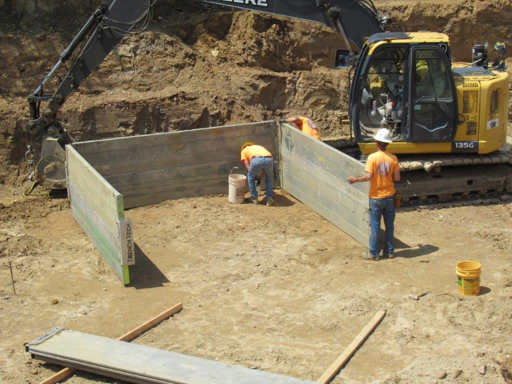 Aluminum Trench Box|Build a Box Project Gallery - TrenchTech, Inc.