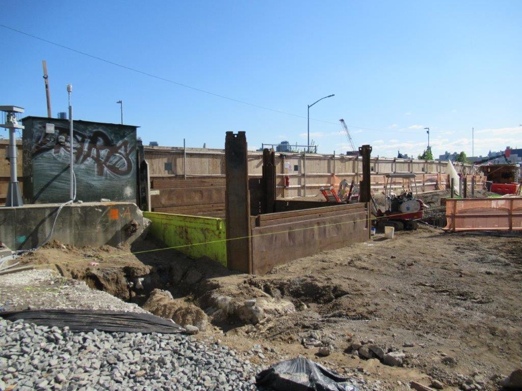 Slide Rail Systems|3 & 4-Sided Pit Project Gallery - TrenchTech, Inc.