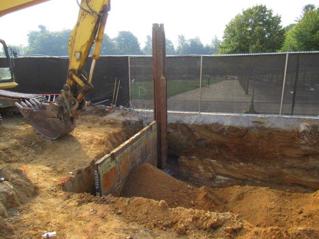 Slide Rail Systems|3 & 4-Sided Pit Project Gallery - TrenchTech, Inc.