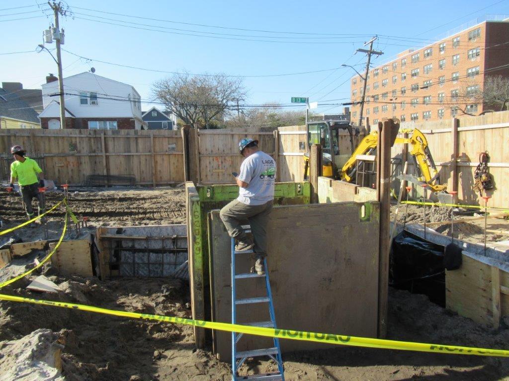 Slide Rail Systems|3 & 4-Sided Pit Project Gallery - TrenchTech, Inc.