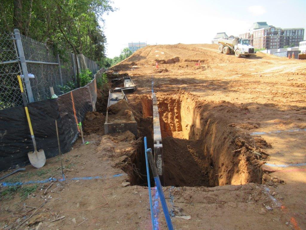 Slide Rail Systems|3 & 4-Sided Pit Project Gallery - TrenchTech, Inc.