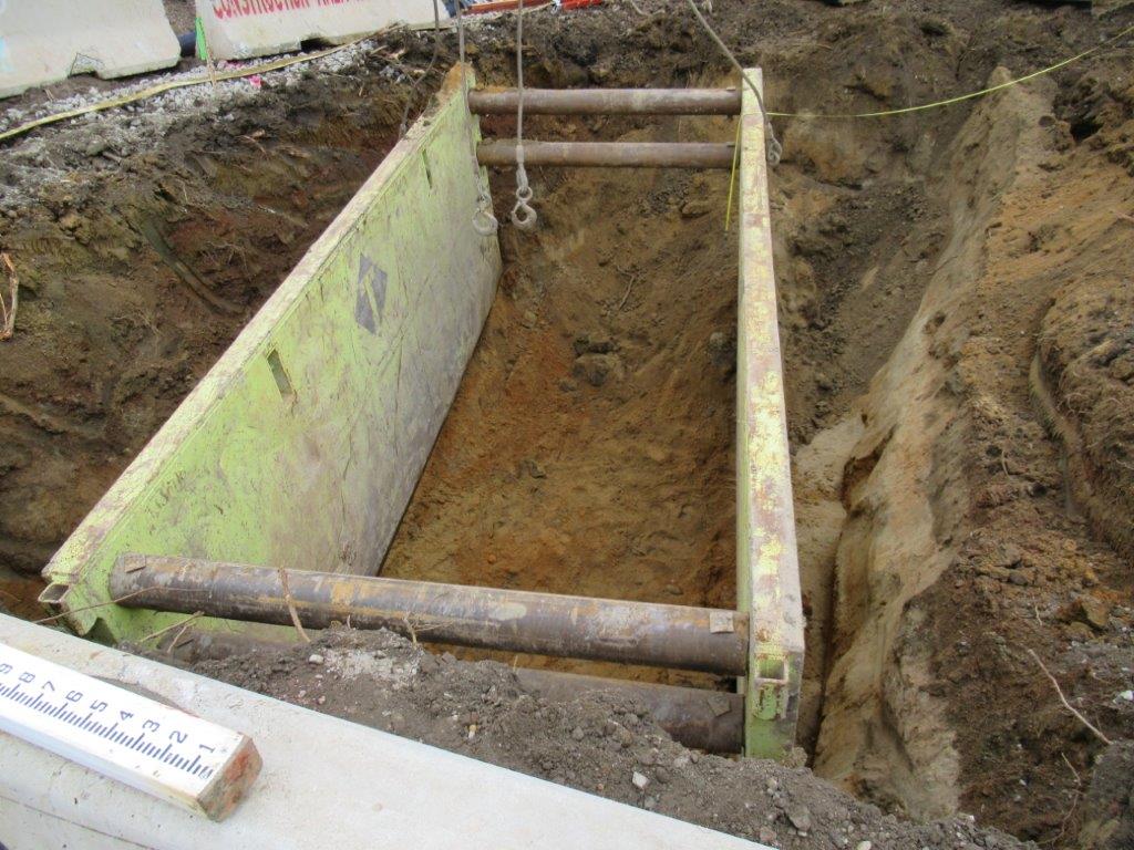 Steel Trench Box Project Gallery - TrenchTech, Inc.