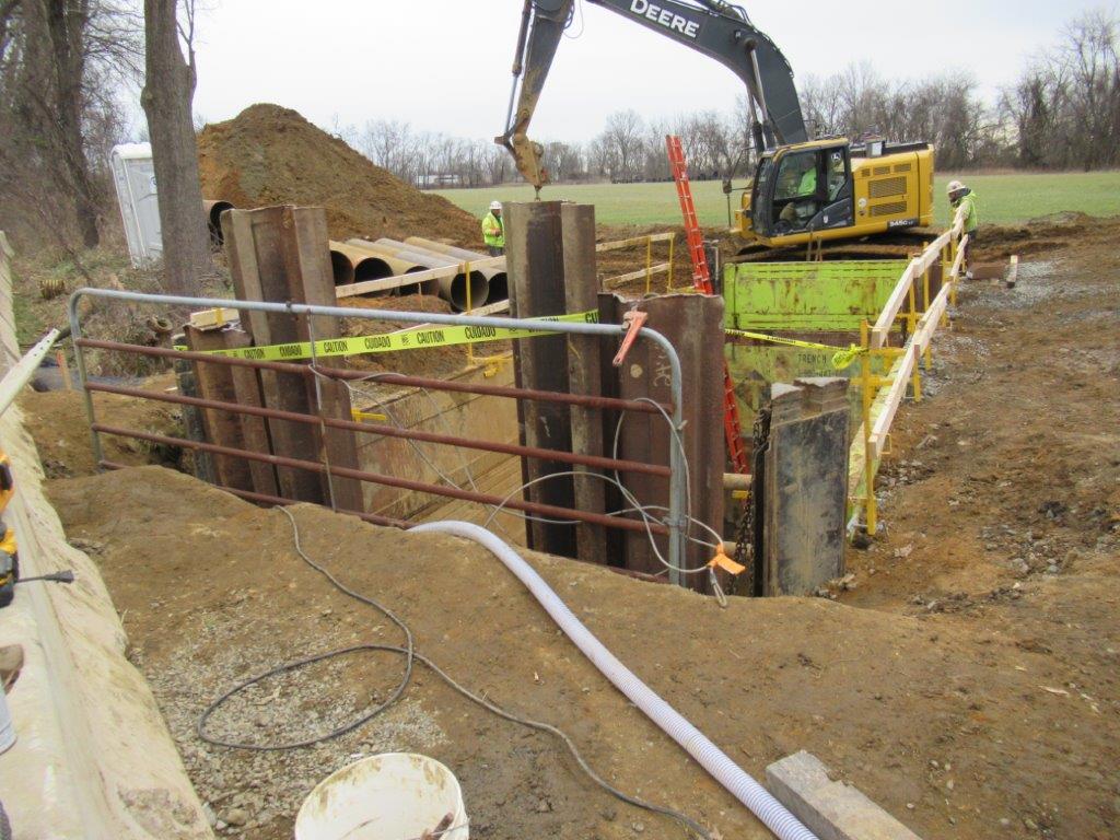 Slide Rail Systems|Linear Multiple Bay Project Gallery - TrenchTech, Inc.