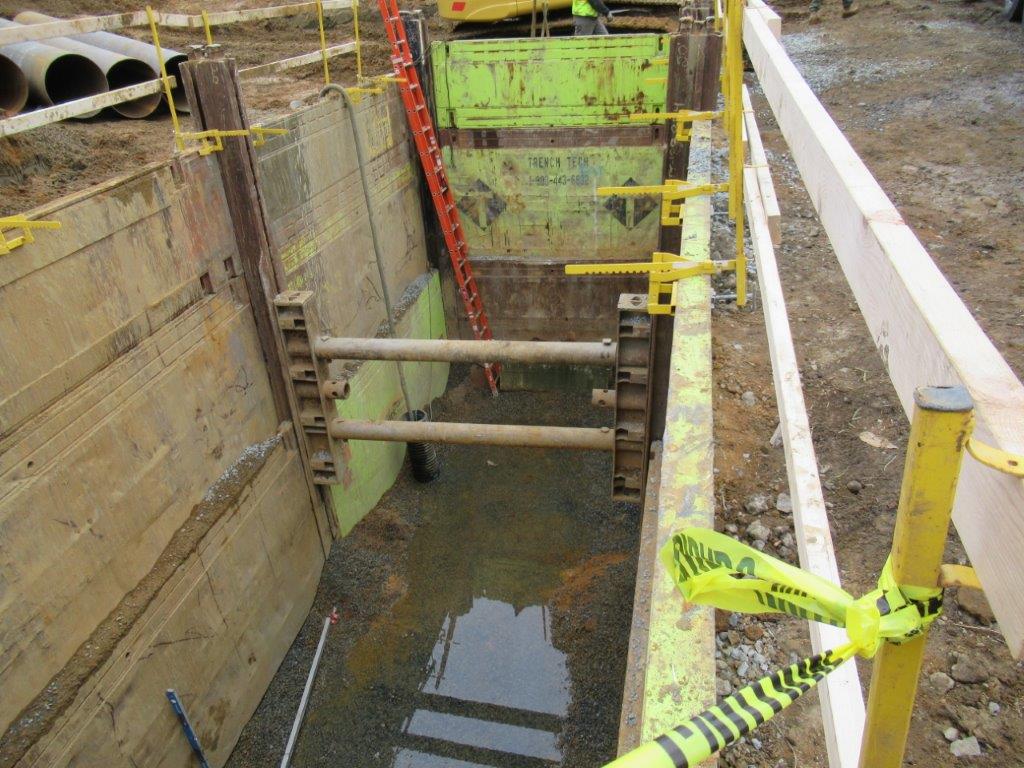 Slide Rail Systems|Linear Multiple Bay Project Gallery - TrenchTech, Inc.
