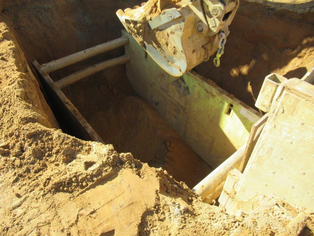 Steel Trench Box Project Gallery - TrenchTech, Inc.
