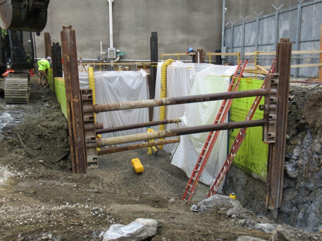 Slide Rail Systems|Linear Multiple Bay Project Gallery - TrenchTech, Inc.
