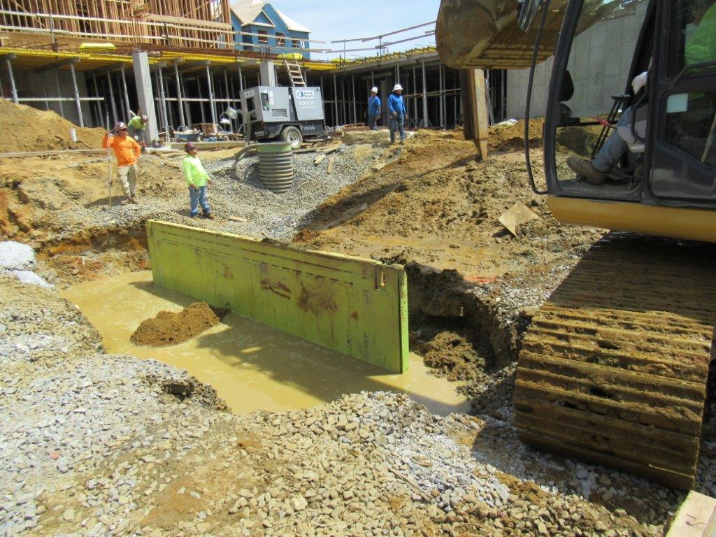 Slide Rail Systems|Linear Multiple Bay Project Gallery - TrenchTech, Inc.