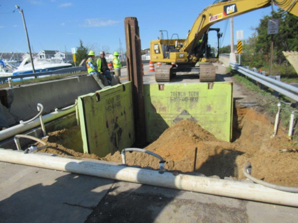 Slide Rail Systems|3 & 4-Sided Pit Project Gallery - TrenchTech, Inc.