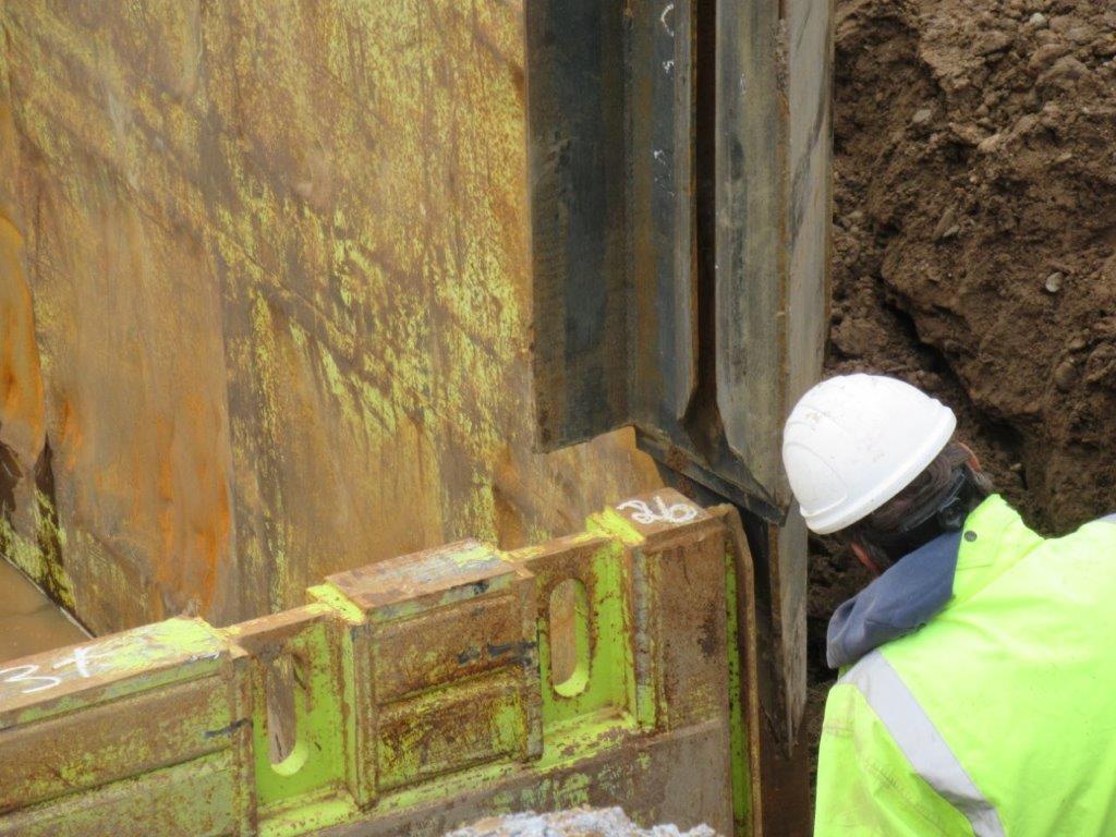 Slide Rail Systems|3 & 4-Sided Pit Project Gallery - TrenchTech, Inc.