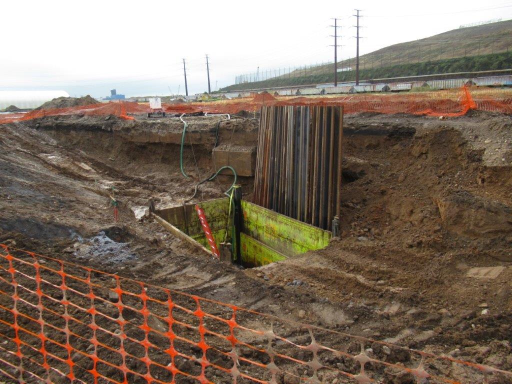 Slide Rail Systems|3 & 4-Sided Pit Project Gallery - TrenchTech, Inc.