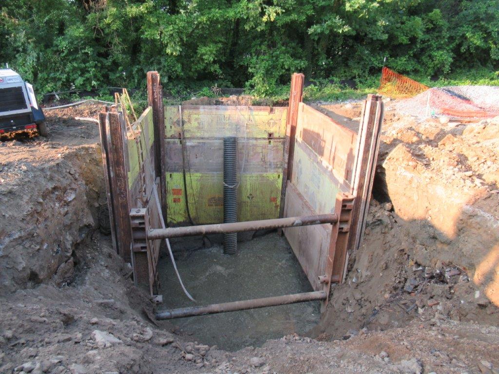 Slide Rail Systems|Linear Multiple Bay Project Gallery - TrenchTech, Inc.