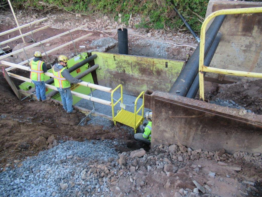 Steel Trench Box Project Gallery - TrenchTech, Inc.