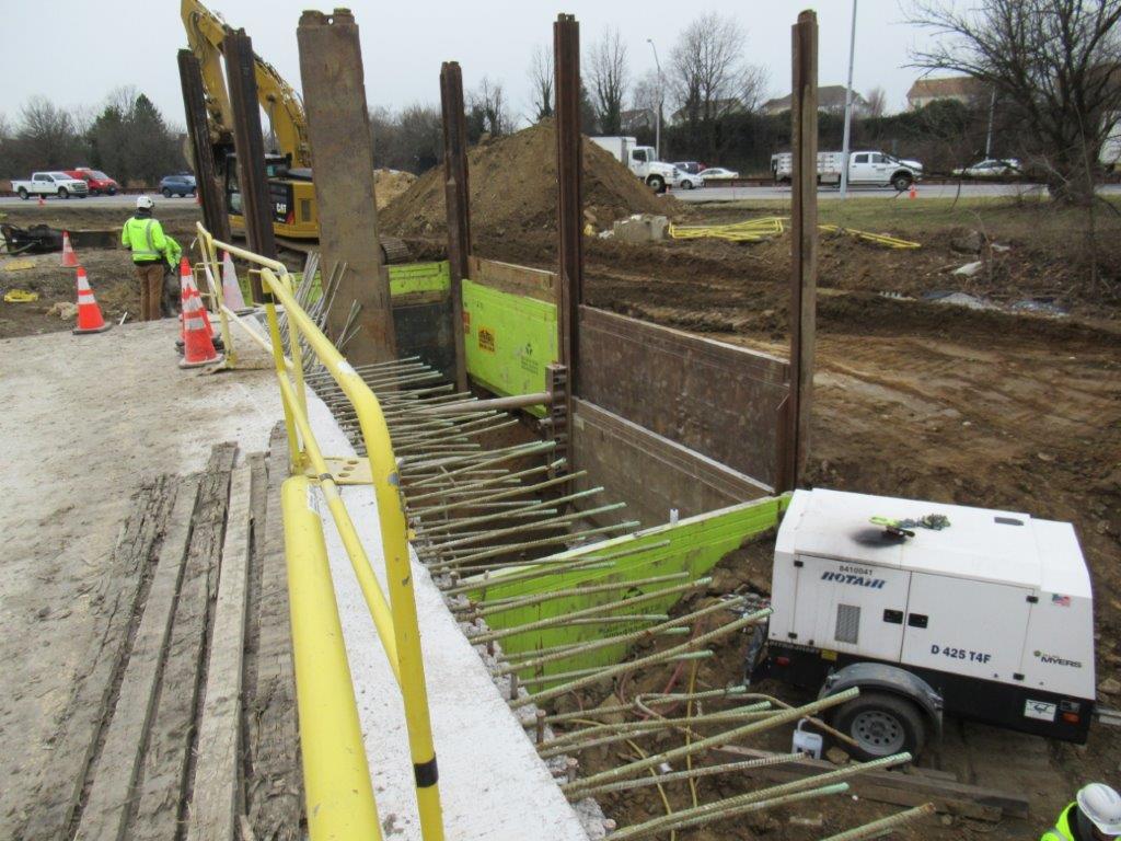 Slide Rail Systems|Linear Multiple Bay Project Gallery - TrenchTech, Inc.