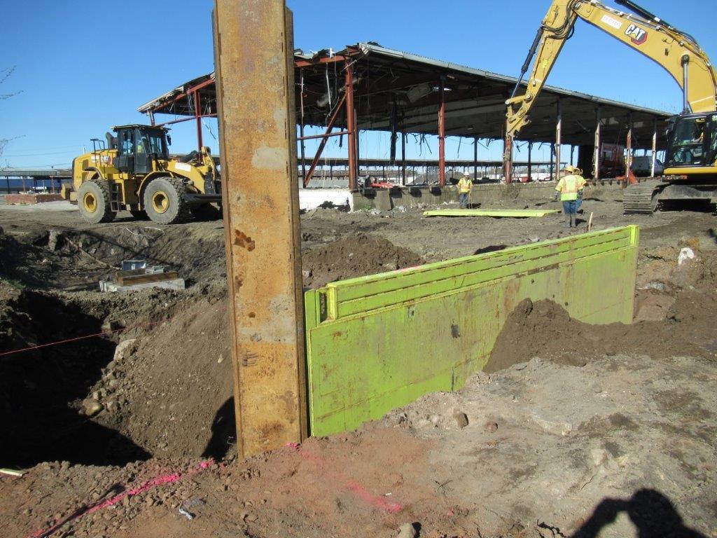 Slide Rail Systems|3 & 4-Sided Pit Project Gallery - TrenchTech, Inc.