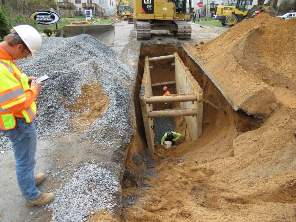 Steel Trench Box Project Gallery - TrenchTech, Inc.