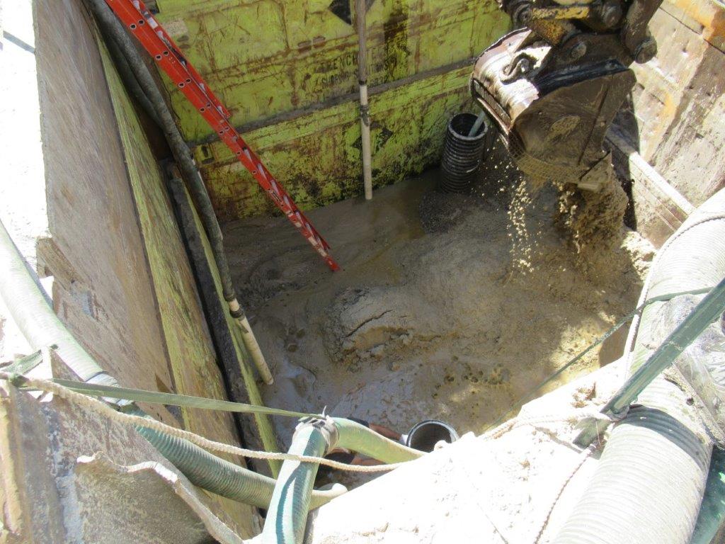 Slide Rail Systems|3 & 4-Sided Pit Project Gallery - TrenchTech, Inc.