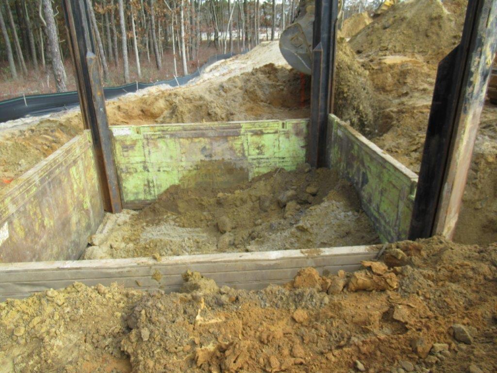 Slide Rail Systems|3 & 4-Sided Pit Project Gallery - TrenchTech, Inc.