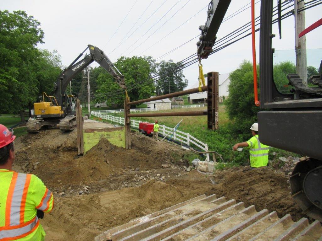 Slide Rail Systems|Linear Multiple Bay Project Gallery - TrenchTech, Inc.