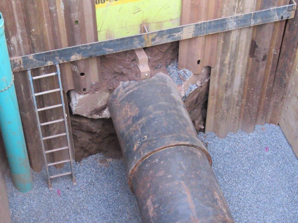 Slide Rail Systems|3 & 4-Sided Pit Project Gallery - TrenchTech, Inc.