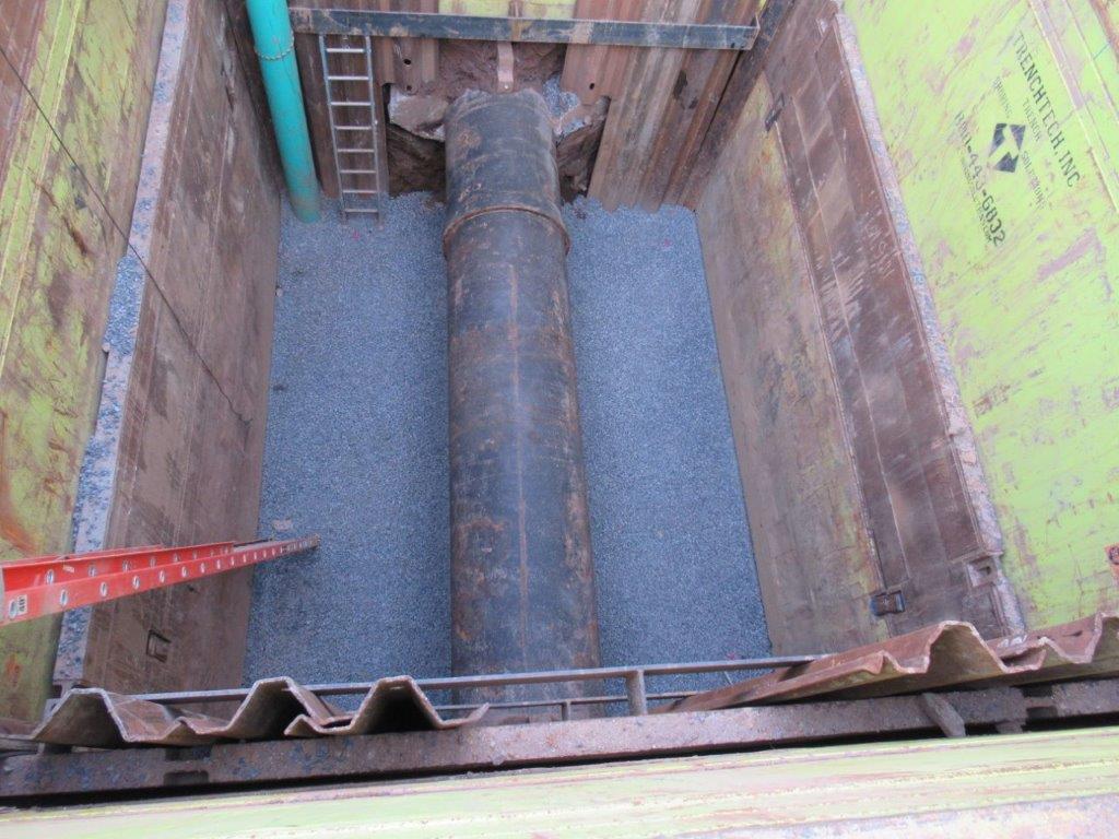 Slide Rail Systems|3 & 4-Sided Pit Project Gallery - TrenchTech, Inc.