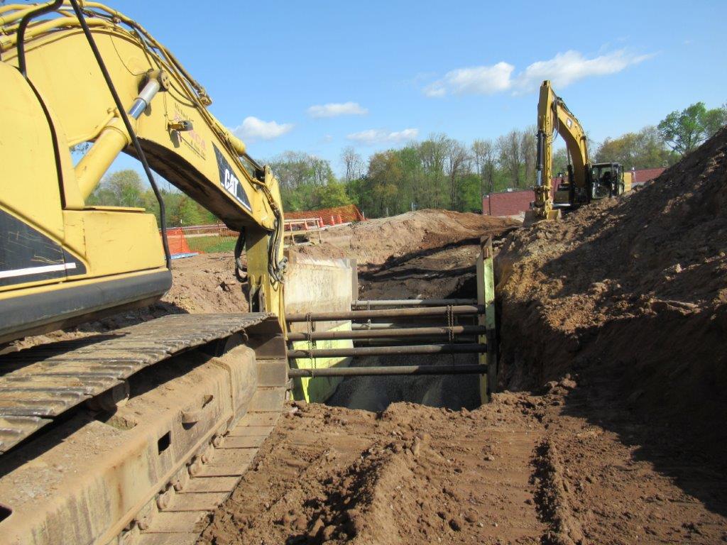 Steel Trench Box Project Gallery - TrenchTech, Inc.