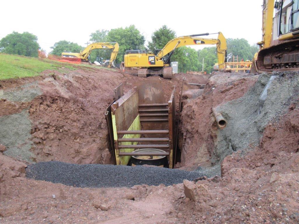 Steel Trench Box Project Gallery - TrenchTech, Inc.