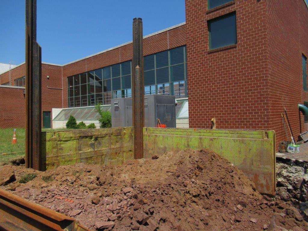 Slide Rail Systems|3 & 4-Sided Pit Project Gallery - TrenchTech, Inc.