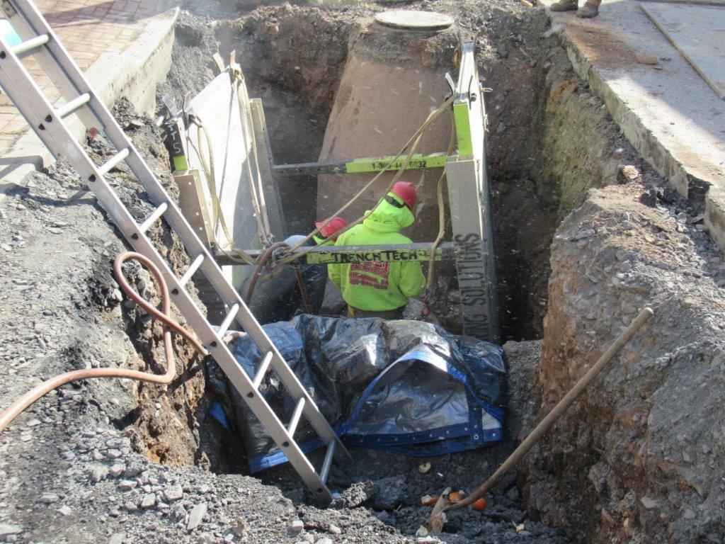 Aluminum Trench Box|Build a Box Project Gallery - TrenchTech, Inc.